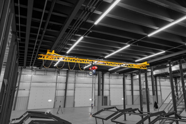 UltraLite Ceiling Mounted Bridge Cranes | PWI