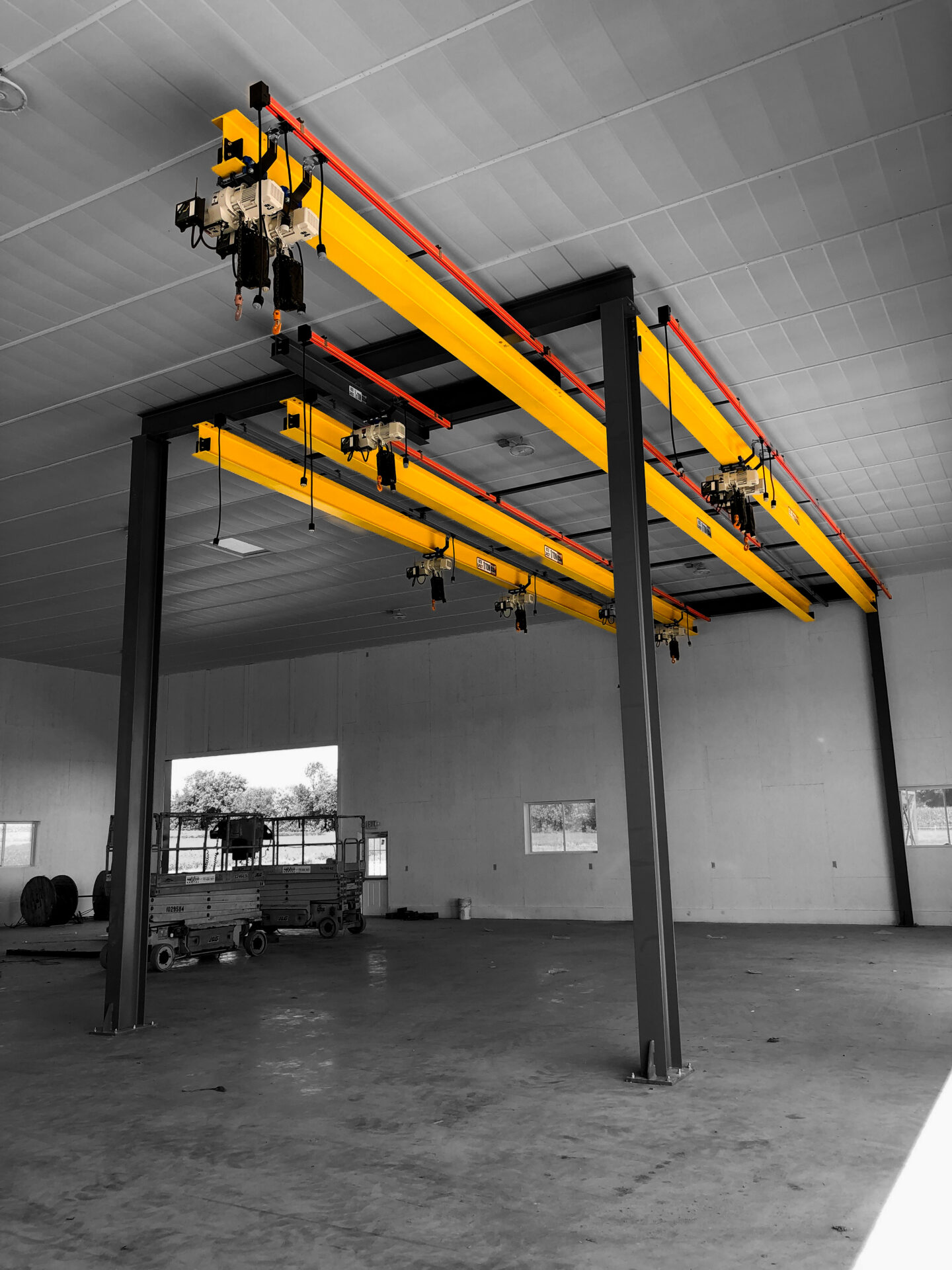 Freestanding Monorail Cranes | PWI