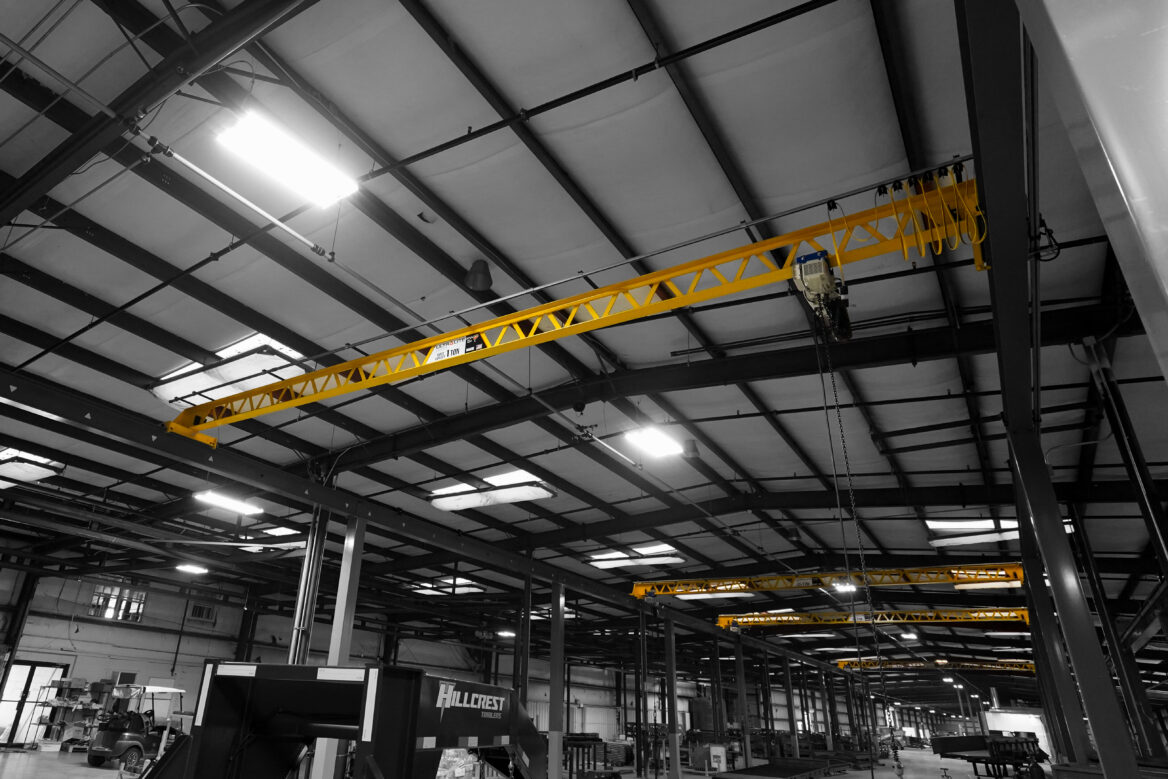 UltraLite Freestanding Bridge Cranes | PWI