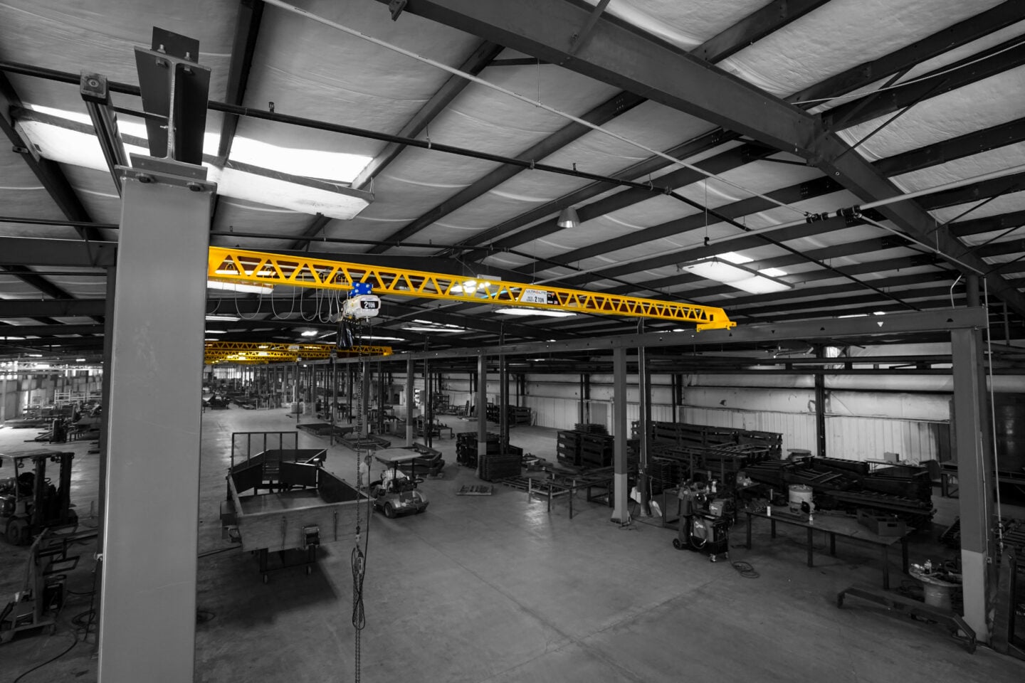 UltraLite Freestanding Bridge Cranes | PWI