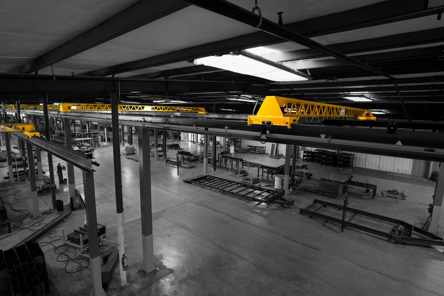UltraLite Freestanding Bridge Cranes | PWI