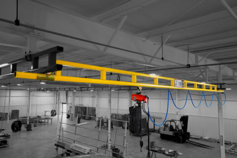 HyperLite Ceiling Mounted Bridge Cranes | PWI
