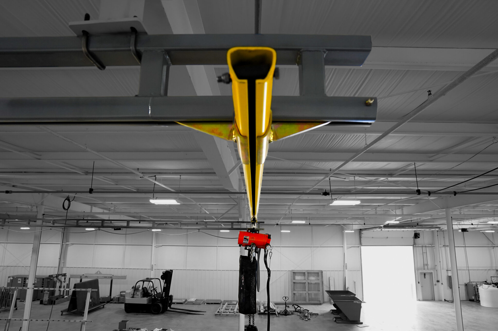 HyperLite Ceiling Mounted Bridge Cranes | PWI
