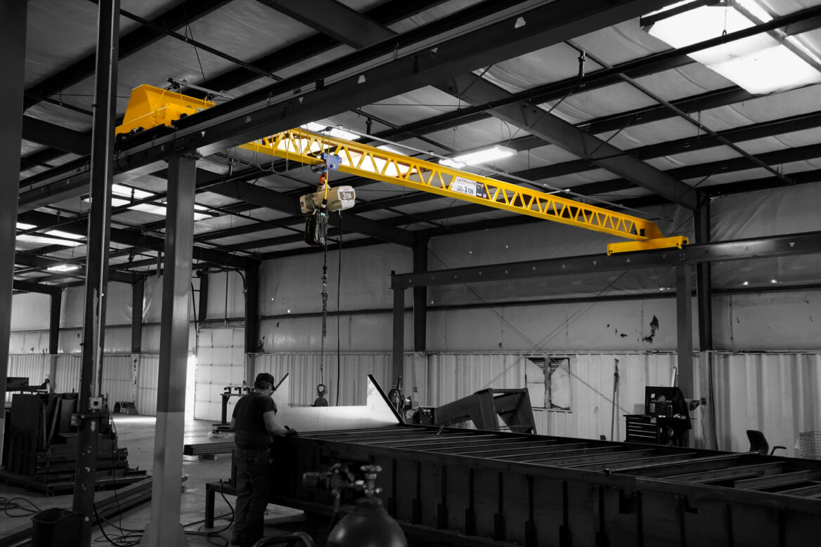 UltraLite Freestanding Bridge Cranes | PWI
