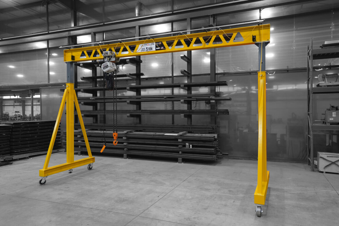 UltraLite Fixed Height Gantry Cranes | PWI