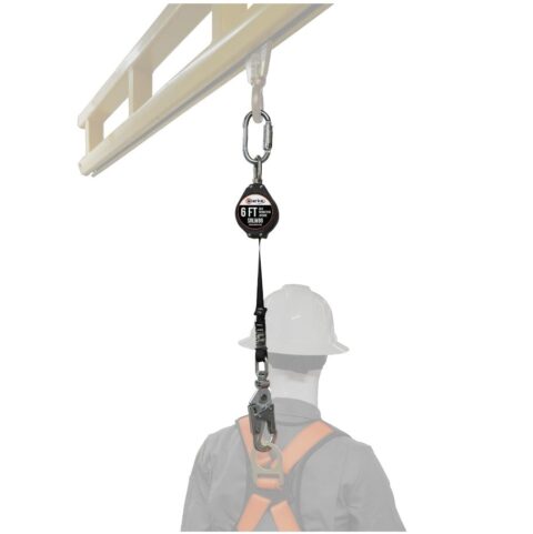 Self-Retracting Lanyard (SRL) vs. Shock Absorbing Lanyard | PWI