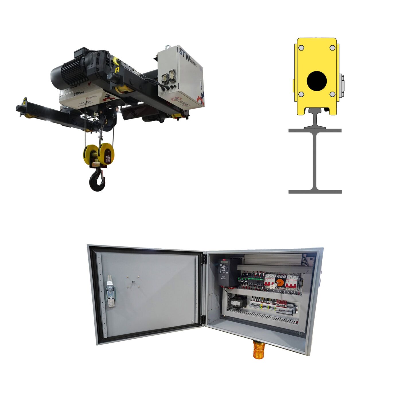 Starke Top-Running Double Girder Crane Kit | PWI